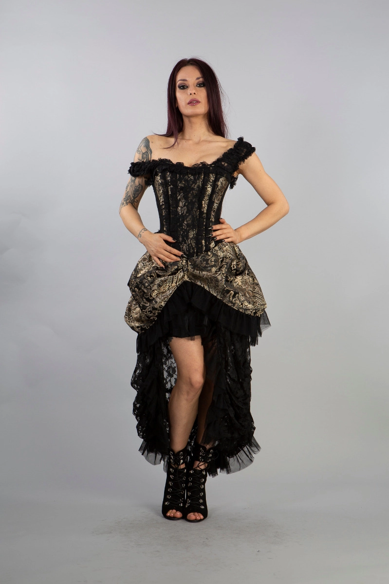 Versailles corset dress in purple king | Dresses | UK Retail | Burleska ...